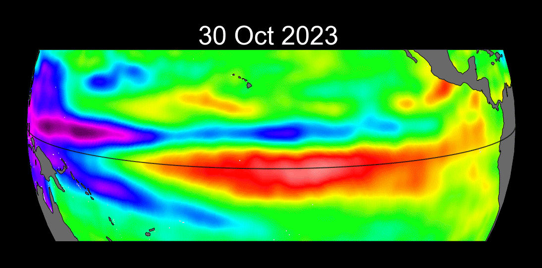 El Niño 2023 | El Niño/La Niña Watch & PDO – Ocean Surface Topography ...