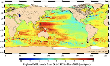 Sea Level Elevation Maps